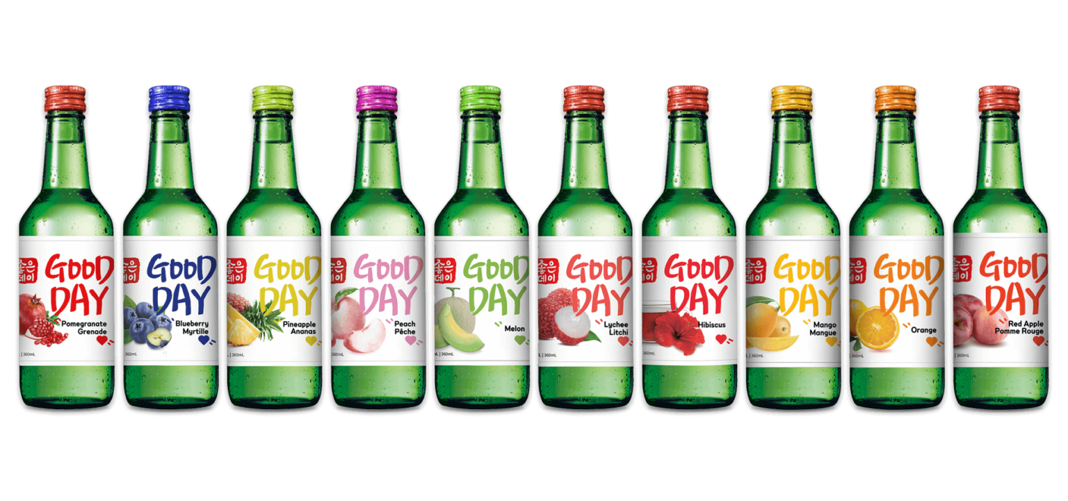 Good Day Fruit Soju - The Moose Imports Corp